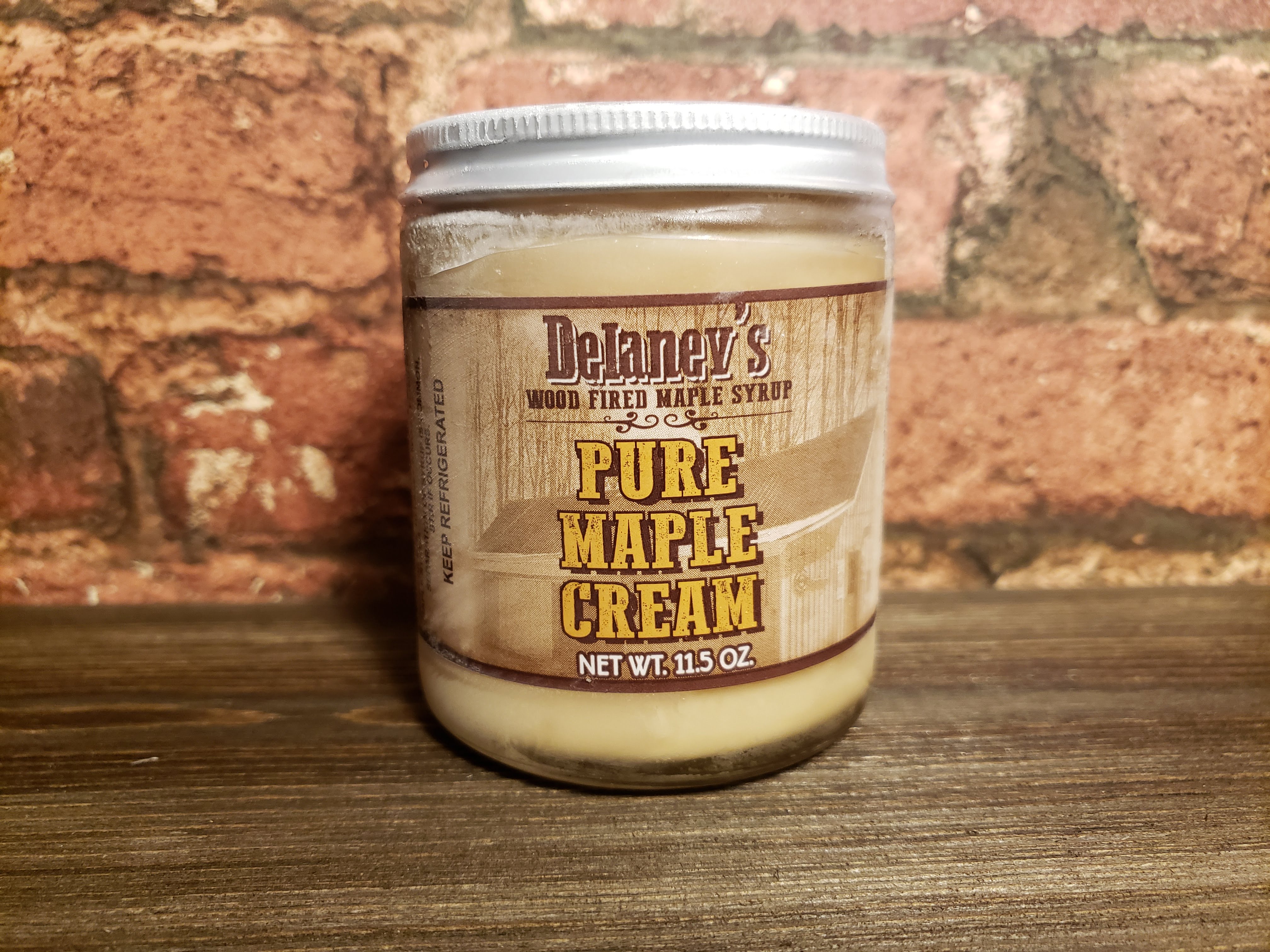 Pure Maple Cream 11.5oz - Delaney's Wood Fired Maple Syrup